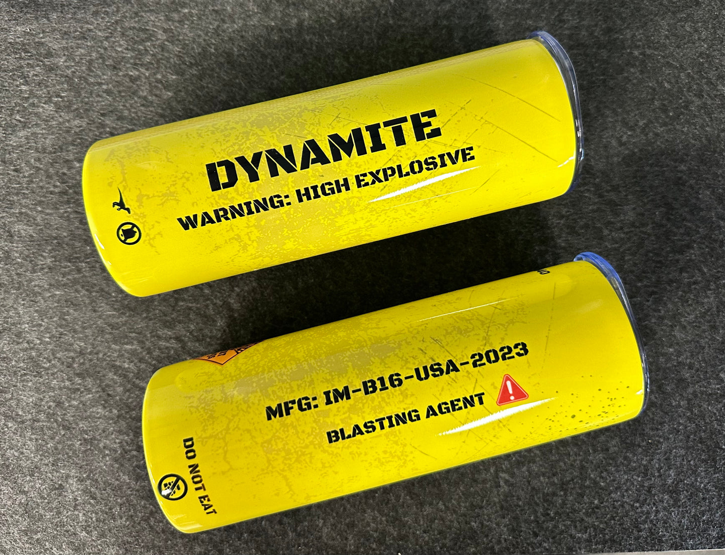 20oz Dynamite Tumbler (YELLOW/CUSTOM) – INERTmugs